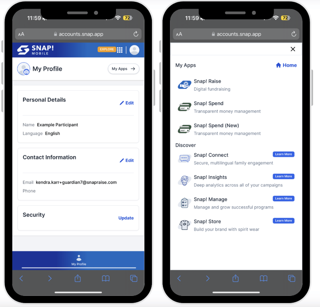 Creating your Single Sign On Account